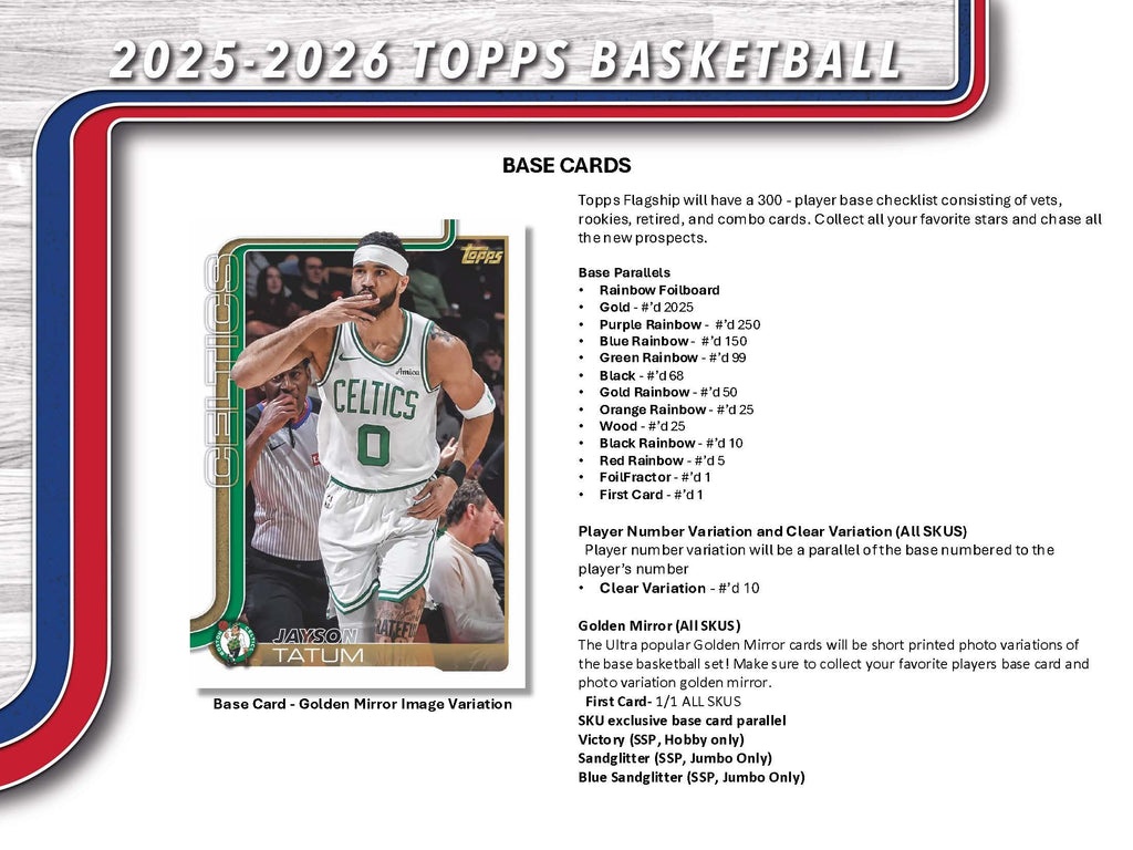 2025/26 Topps Basketball Hobby Box