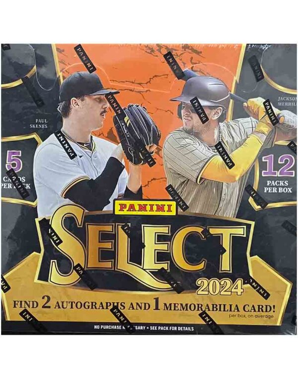 2024 Panini Select MLB Baseball Hobby Box