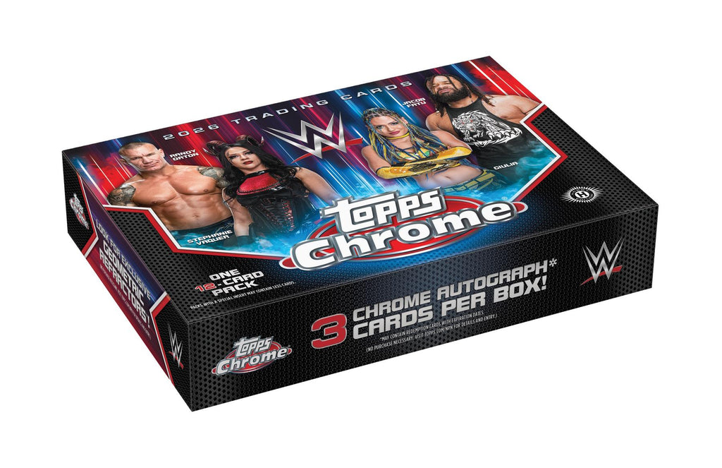 2026 Topps Chrome WWE Wrestling Breakers Delight Box